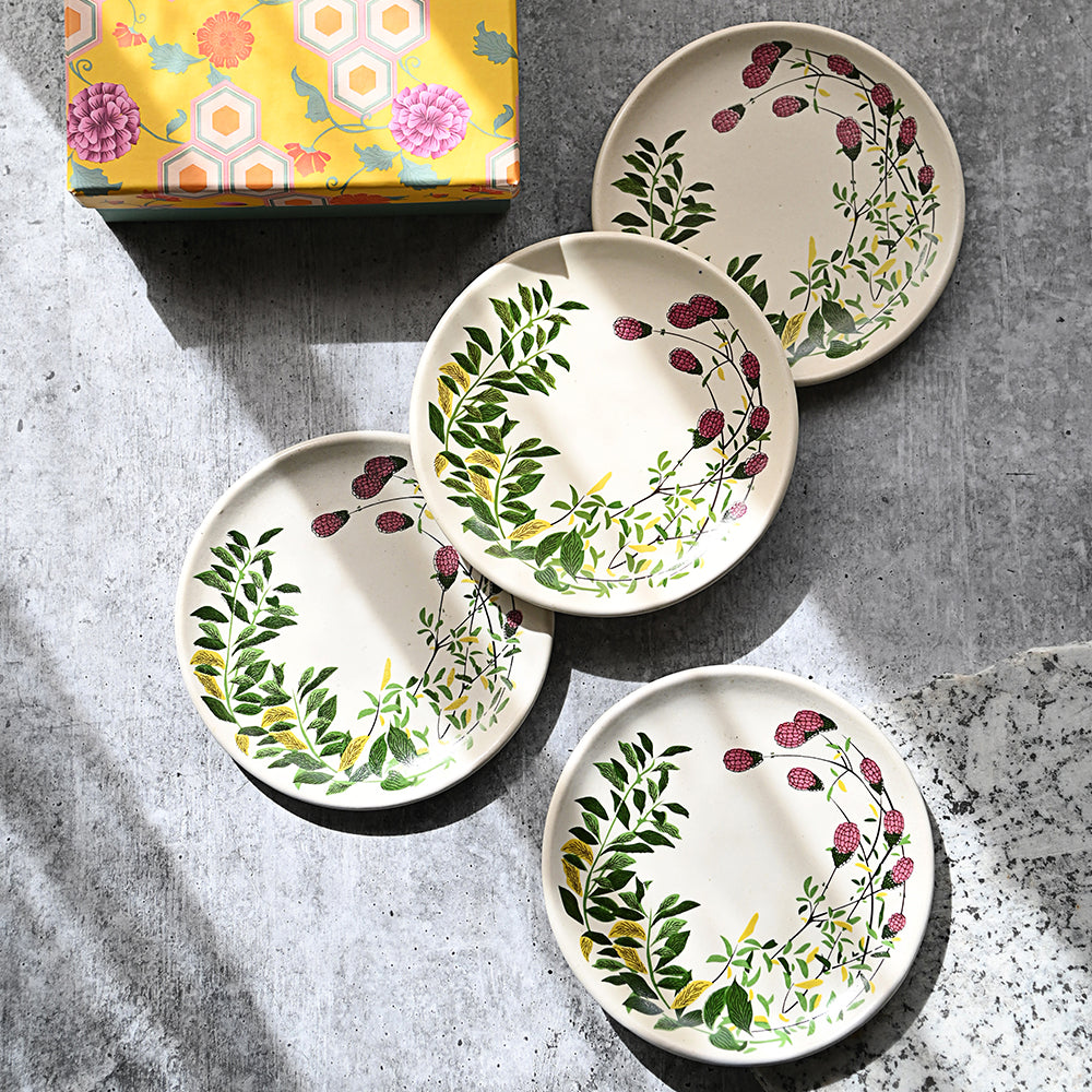 Gul Tapas Plates (Set of 4)– Sunshine Boulevard